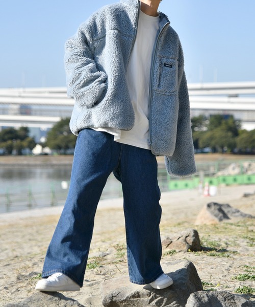 Yahoo!オークション - 「Perushu」 ブルゾン MEDIUM グレー メンズ