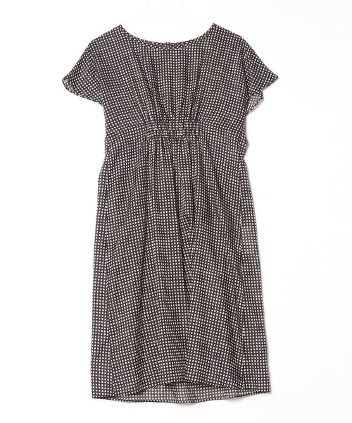 FRAMeWORK 「FRAMeWORK」 半袖ワンピース - ブラック レディース : ZOZOTOWN Yahoo!店 - 通販 - Yahoo!ショッピング