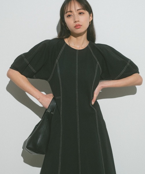 VANNIE U（ヴァニーユー） 半袖ワンピース FREE ブラック レディース : ZOZOTOWN Yahoo!店 - 通販 ...