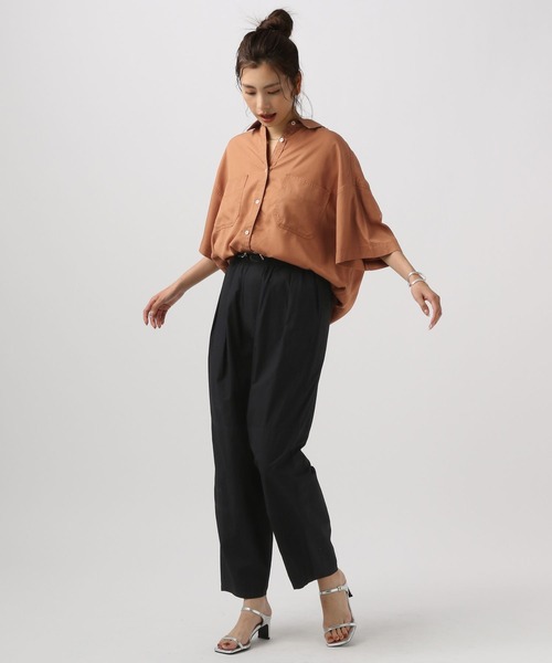 Yahoo!オークション - 「BAYFLOW」 イージーパンツ X-SMALL カーキ レ...