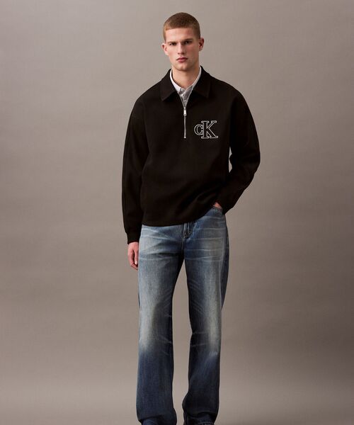 Calvin Klein（カルバン・クライン） トレーナー スウェット ダブル