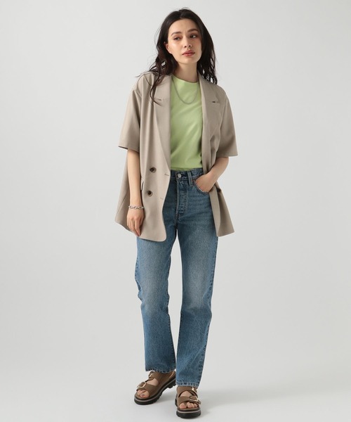 BAYFLOW 「BAYFLOW」 テーラードジャケット MEDIUM アイボリー レディース : ZOZOTOWN Yahoo!店 - 通販 - Yahoo!ショッピング