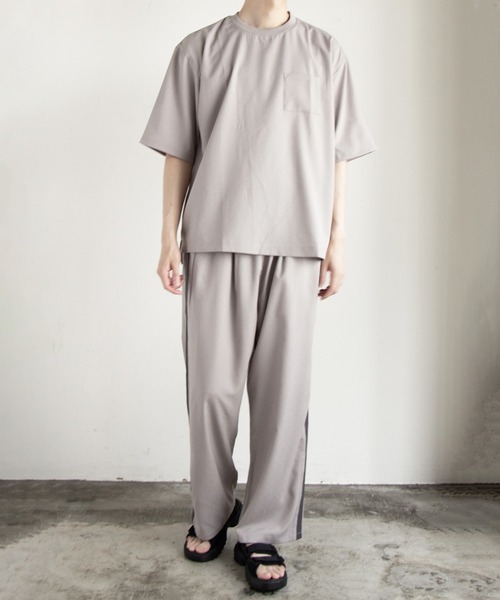 COMMON WARE パンツ COMMONWARE:リネンライクライン入りイージーパンツ メンズ レディース : ZOZOTOWN Yahoo!店 - 通販 - Yahoo!ショッピング