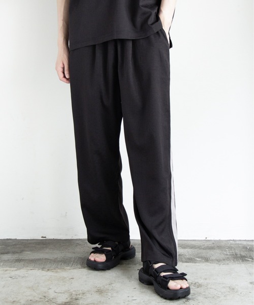 COMMON WARE パンツ COMMONWARE:リネンライクライン入りイージーパンツ メンズ レディース : ZOZOTOWN Yahoo!店 - 通販 - Yahoo!ショッピング