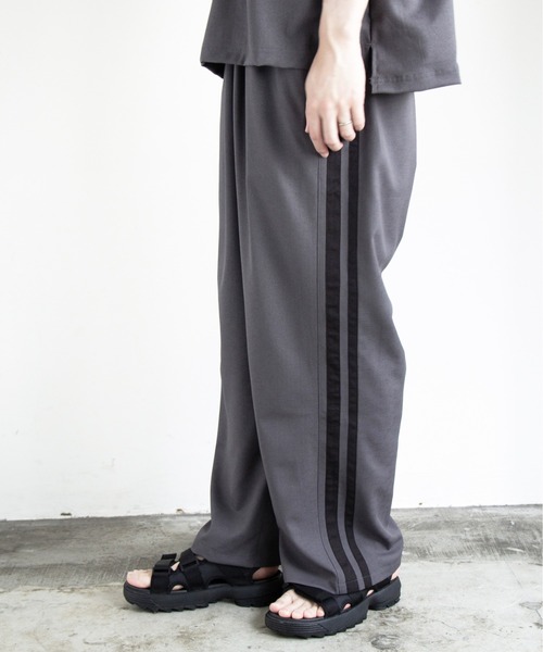 COMMON WARE パンツ COMMONWARE:リネンライクライン入りイージーパンツ メンズ レディース : ZOZOTOWN Yahoo!店 - 通販 - Yahoo!ショッピング