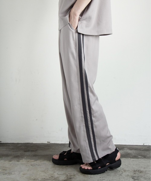 COMMON WARE パンツ COMMONWARE:リネンライクライン入りイージーパンツ メンズ レディース : ZOZOTOWN Yahoo!店 - 通販 - Yahoo!ショッピング