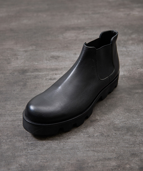 Yahoo!オークション - 「PADRONE」 ブーツ 42 ブラック メンズ