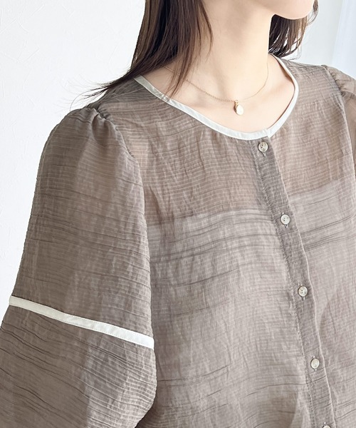 classicalelf 「classicalelf」 7分袖ブラウス X-LARGE アイボリー レディース : ZOZOTOWN Yahoo!店 - 通販 - Yahoo!ショッピング