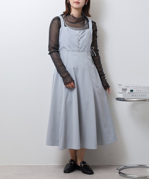 FUNALIVE ジャンパースカート nohea レースアップジャンスカ : ZOZOTOWN Yahoo!店 - 通販 - Yahoo!ショッピング