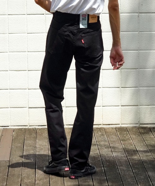 EDWIN（エドウィン） ジーンズ 「EDWIN/エドウィン」503 SLIM TAPERED BK スリム テーパード ブラック メンズ ...