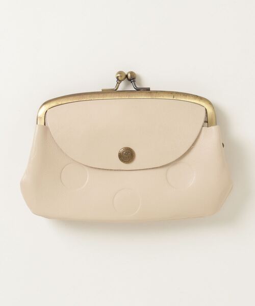 kanmi 「kanmi」 ドット柄財布 - ベージュ レディース : ZOZOTOWN Yahoo!店 - 通販 - Yahoo!ショッピング