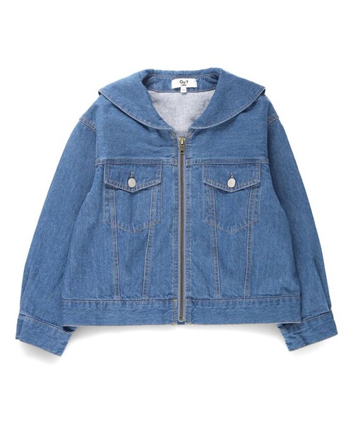 Yahoo!オークション - 「EDWIN」 「KIDS」デニムジャケット 100 ブルー...