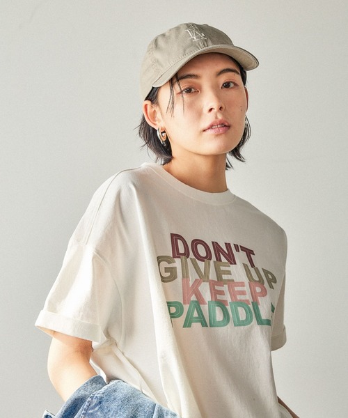 Yahoo!オークション - 「BAYFLOW」 半袖Tシャツ MEDIUM ブルー レディ...