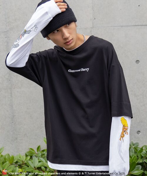 「TOM&JERRY」 長袖Tシャツ「SEQUENZコラボ」 X-LARGE アイボリー メンズ : ZOZOTOWN Yahoo!店 - 通販 - Yahoo!ショッピング