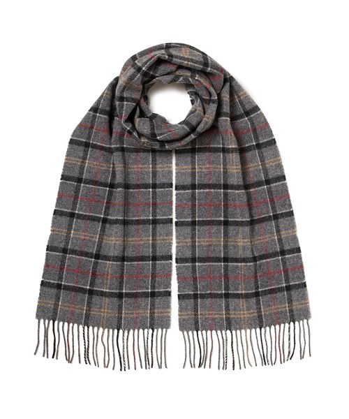 Barbour（バブアー） マフラー ラムズウール タータンチェック