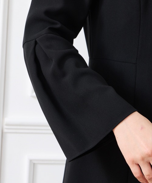 AIMER ワンピース 「喪服・礼服」フレアスリーブセミフレアブラックフォーマルワンピース : ZOZOTOWN Yahoo!店 - 通販 - Yahoo!ショッピング