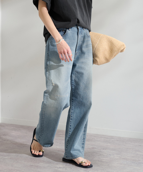 「FRAMeWORK」 加工デニムパンツ 36 ブルー系その他 レディース : 88199852 : ZOZOTOWN Yahoo!店 - 通販 - Yahoo!ショッピング