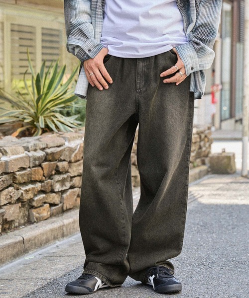 MONO-MART 「MONO-MART」 加工デニムパンツ M ブラック メンズ : ZOZOTOWN Yahoo!店 - 通販 - Yahoo!ショッピング