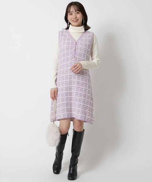 WILLSELECTION 「WILLSELECTION」 コンビワンピース MEDIUM ラベンダー レディース : ZOZOTOWN Yahoo!店 - 通販 - Yahoo!ショッピング