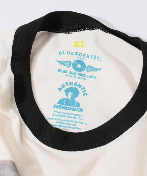 ジャーナルスタンダード レリューム（JOURNAL STANDARD relume）/BLUESCENTRIC 別注 リンガーT ”JIMI HENDRIX WOBURN PHOTO” JOURNAL STANDARD relume（ジャーナルスタンダード レリューム） t