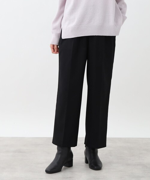 Reflect（リフレクト） パンツ 「すっきりシルエット」ウール混ワイドパンツ レディース : ZOZOTOWN Yahoo!店 - 通販 - Yahoo!ショッピング