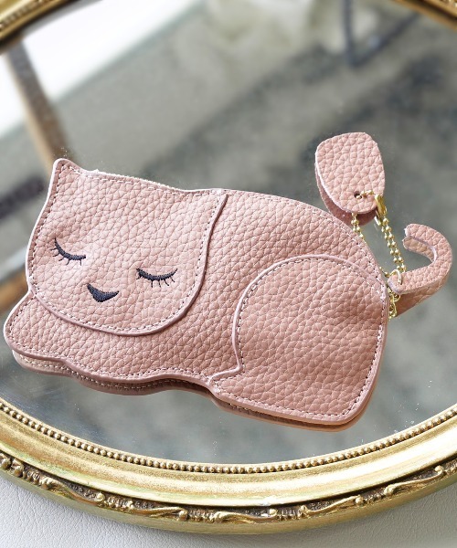 Loco Ocean コインケース キーリング付き 牛革 アニマル 猫 : ZOZOTOWN Yahoo!店 - 通販 - Yahoo!ショッピング