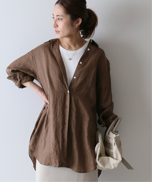 Yahoo!オークション - 「FRAMeWORK」 長袖シャツ 38 ホワイト レディー...