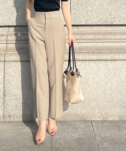 Yahoo!オークション - 「JENNE」 パンツ MEDIUM ネイビー レディース