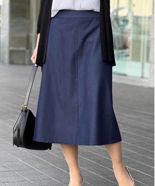 fleur by mint breeze 「fleur breeze」 フレアスカート LL ブルー レディース : ZOZOTOWN Yahoo!店 - 通販 - Yahoo!ショッピング