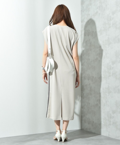 INTERPLANET ワンピース カットジョーゼットサイドラインワンピース : ZOZOTOWN Yahoo!店 - 通販 - Yahoo!ショッピング