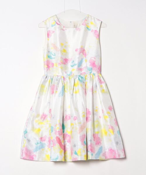 Chesty 「Chesty」 花柄ノースリーブワンピース 0 ホワイト レディース : ZOZOTOWN Yahoo!店 - 通販 - Yahoo!ショッピング