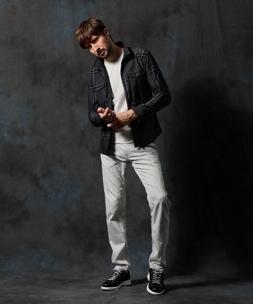 HIDEAWAYS NICOLE（ハイダウェイ ニコル） シャツ フロッキープリント