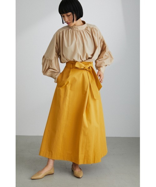 Yahoo!オークション - 「STYLEMIXER」 フレアスカート S ベージュ レデ...