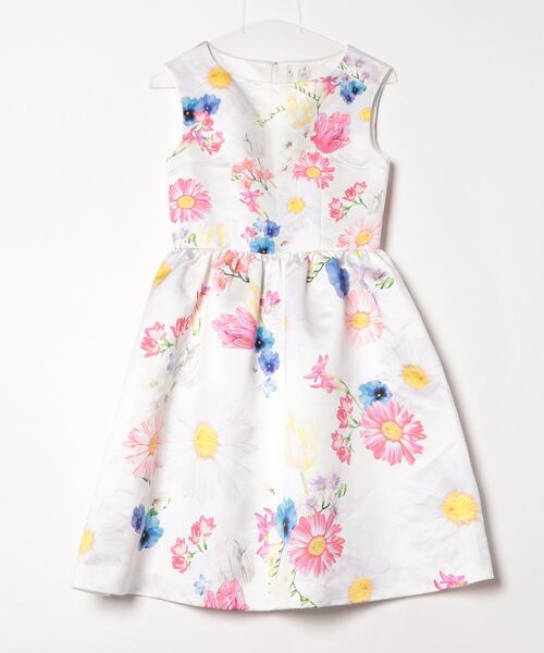 Chesty 「Chesty」 花柄ノースリーブワンピース 0 ホワイト レディース : ZOZOTOWN Yahoo!店 - 通販 - Yahoo!ショッピング