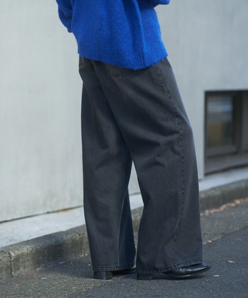 Yahoo!オークション - 「COLONY 2139」 加工デニムパンツ LARGE ブラッ...