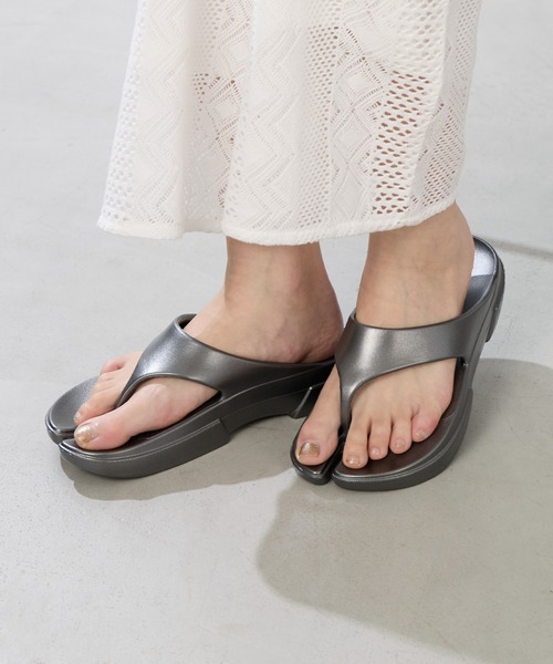 PAES サンダル 「PAES」Flip Flop metal レディース : ZOZOTOWN Yahoo!店 - 通販 - Yahoo!ショッピング
