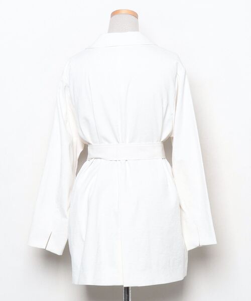 Yahoo!オークション - 「AMERI」 ジャケット - ベージュ レディース