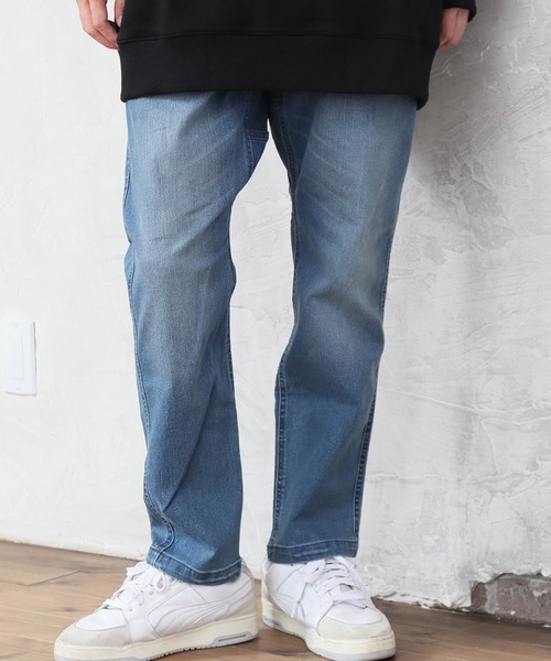 GERRY 「GERRY」 加工デニムパンツ L ライトインディゴブルー メンズ : ZOZOTOWN Yahoo!店 - 通販 - Yahoo!ショッピング