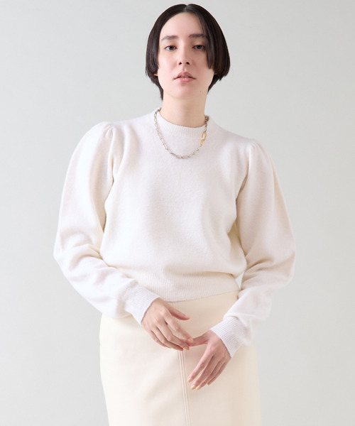 martinique 「martinique」 長袖ニット FREE ホワイト レディース : ZOZOTOWN Yahoo!店 - 通販 - Yahoo!ショッピング