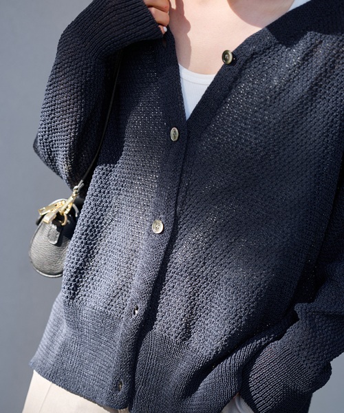 FRAMeWORK カーディガン 「追加」カノコ 2WAY Back開きカーディガン レディース : ZOZOTOWN Yahoo!店 - 通販 - Yahoo!ショッピング