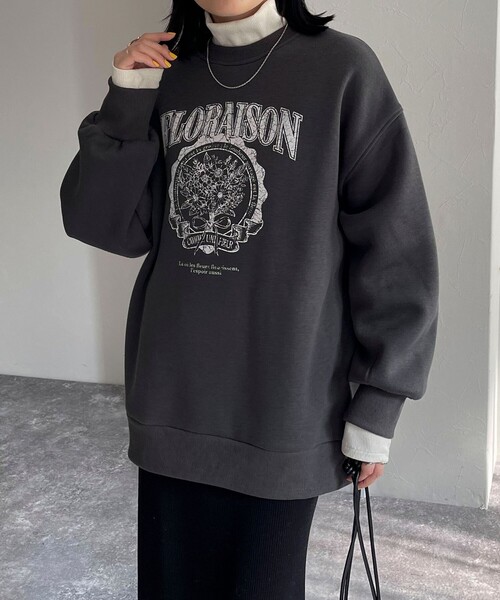 fredy emue 「fredy emue」 スウェットカットソー 38 チャコールグレー レディース : ZOZOTOWN Yahoo!店 ...