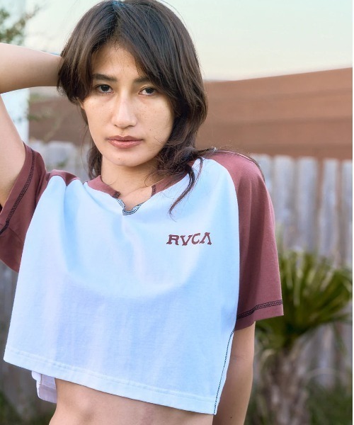 RVCA tシャツ レディース TAOS CROPPED RAGLAN ST Tシャツ 「2025年夏モデル」/ルーカラグランスリーブクロップド丈半袖 : ZOZOTOWN Yahoo!店 ...