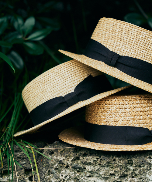 417 EDIFICE 帽子 ハット 田中帽子店 417別注 カンカン帽 メンズ : ZOZOTOWN Yahoo!店 - 通販 - Yahoo!ショッピング