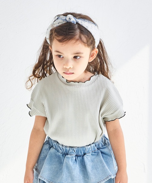 pairmanon（ペアマノン） tシャツ 「リンクコーデ」「リブコットン100」配色メローTシャツ キッズ 子供服 女の子 : ZOZOTOWN Yahoo!店 - 通販 - Yahoo ...