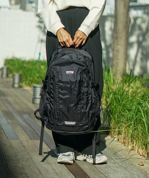 THRASHER デイバック リュック RUNNING PUSH BACKPACK 30L/スラッシャーバッグパックリュックサック メンズ ...