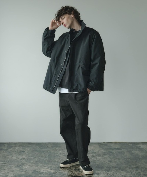 Yahoo!オークション - 「+phenix」 ナイロンブルゾン X-LARGE ブラック...
