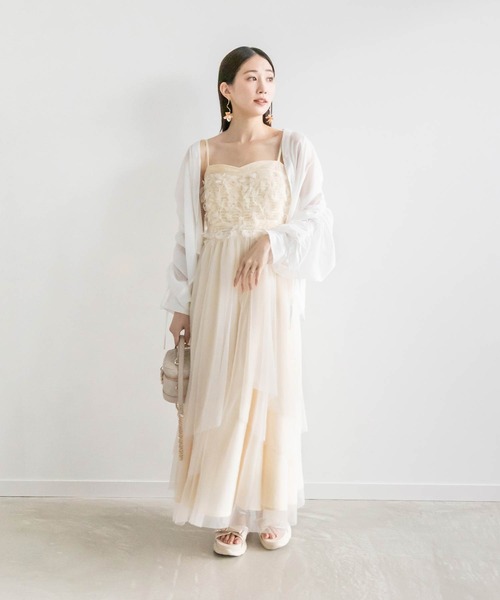 RANDA 「RANDA」 キャミソールワンピース 0 クリーム レディース : ZOZOTOWN Yahoo!店 - 通販 - Yahoo!ショッピング