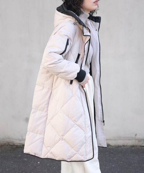 ＆HALF 「＆HALF」 「noa-ge」ダウンジャケット X-LARGE オフホワイト レディース : ZOZOTOWN Yahoo!店 - 通販 - Yahoo!ショッピング