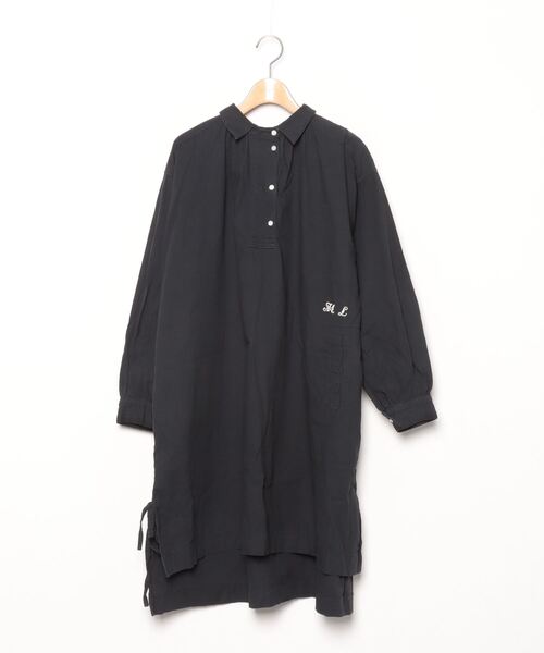 Malle chambre de charme（マル シャンブルドゥシャーム） 「Malle」 シャツワンピース FREE ブラック レディース : ZOZOTOWN Yahoo!店 - 通販 ...