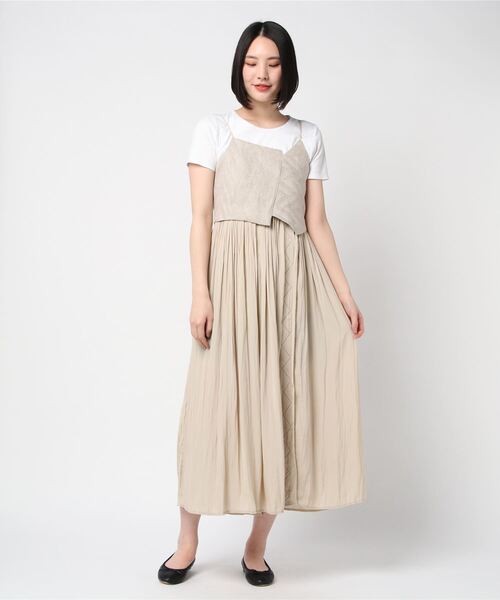 RBS 「RBS」 キャミソールワンピース ONE SIZE ベージュ レディース : ZOZOTOWN Yahoo!店 - 通販 - Yahoo!ショッピング